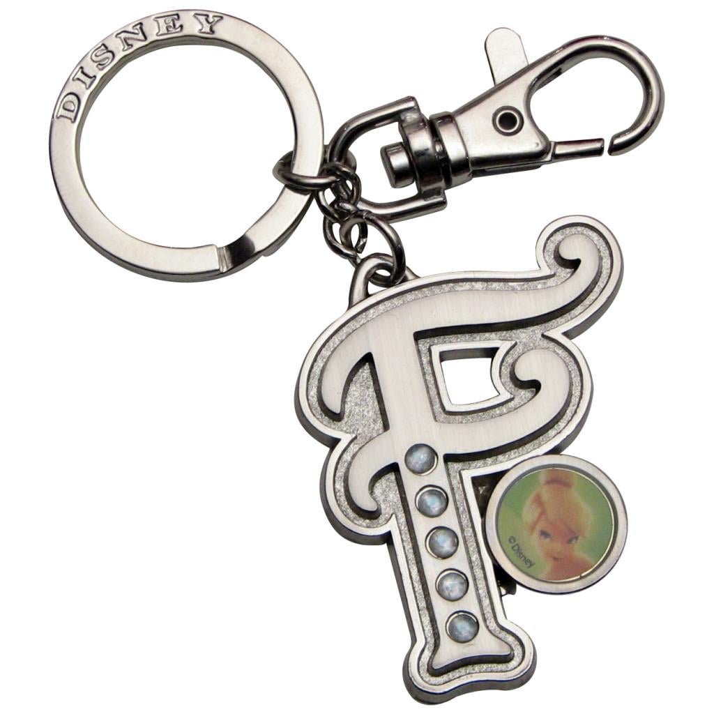 Tinker Bell Letter F Pewter Keyring - Walmart.com