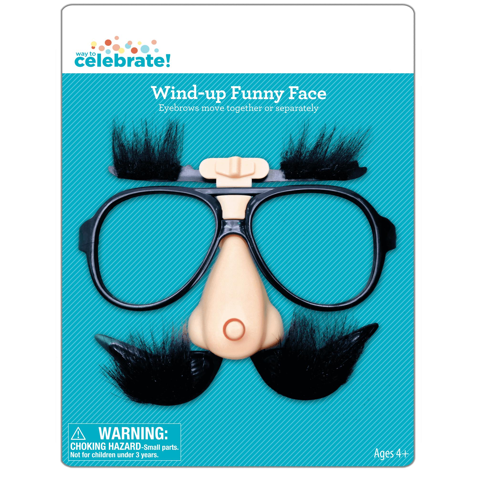 Way To Celebrate Wind-up Funny Face - Walmart.com