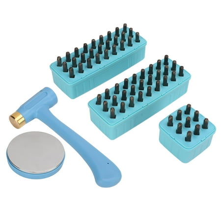 Metal Stamping Blanks, Alphabet Number Punch Metal Stamping Kit Soft ...