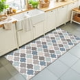 Area Rug 2x6ft Retro Moroccan Lattice Area Rugs for Kitchen Runner Rug ...