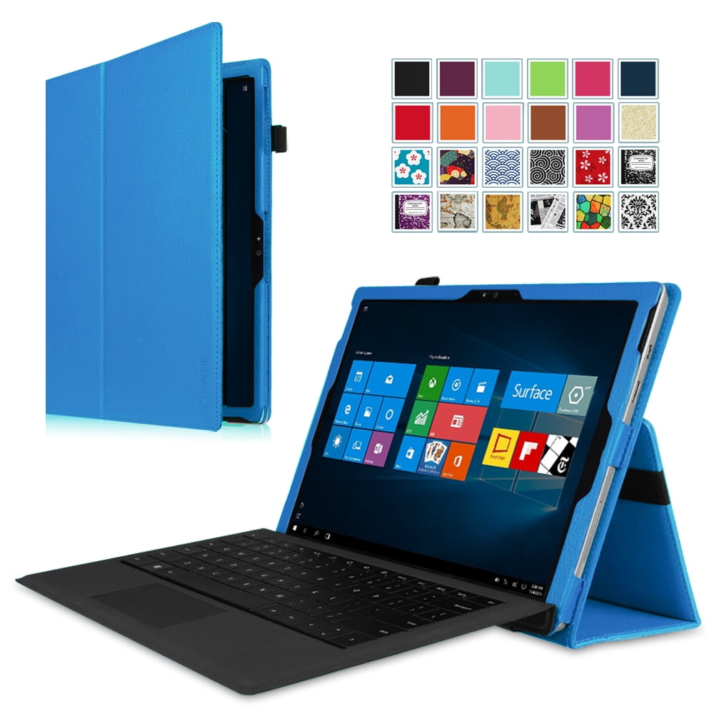Fintie New Microsoft Surface Pro 2017 Case - PU Leather Multi-Angle ...