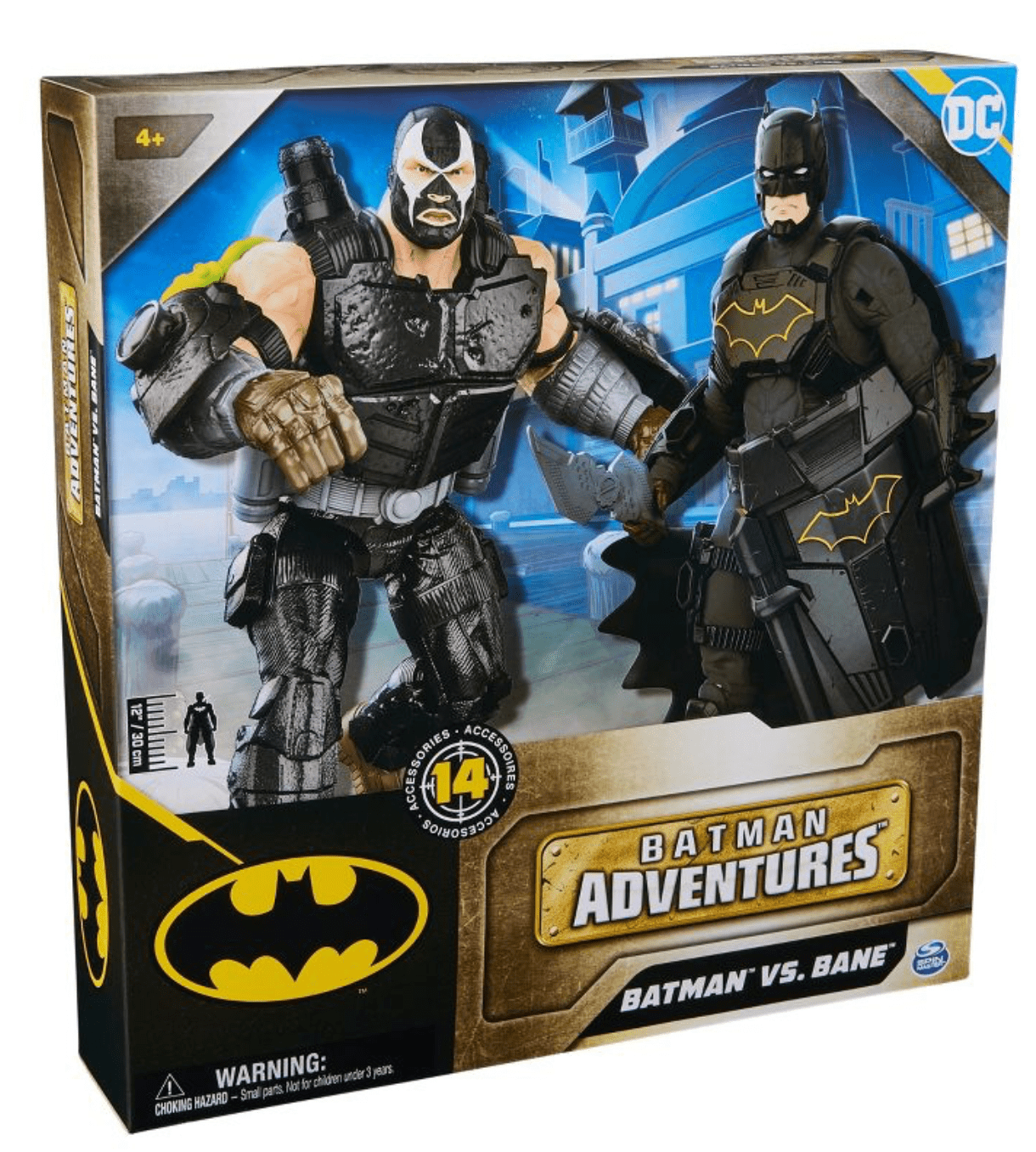 DC Comics Batman vs. Bane Action Figure Set 2pk New with Tag