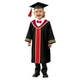 Gunia Girl Summer Clothes Set Graduation Gown Cap Academic Toddler ...
