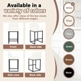 CRERIYO Counter Height Bar Stools Set of 3, PU Leather Bar Stool with ...