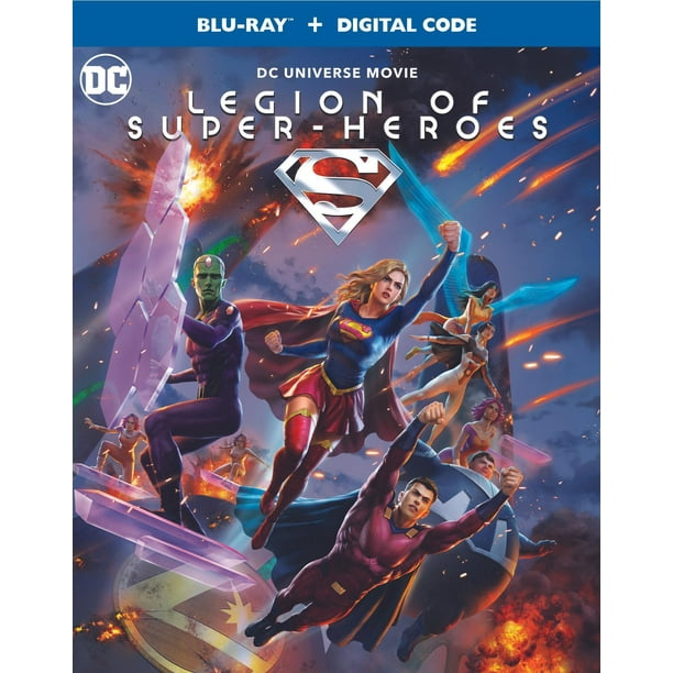 Legion Of Super Heroes Blu Ray Digital Copy