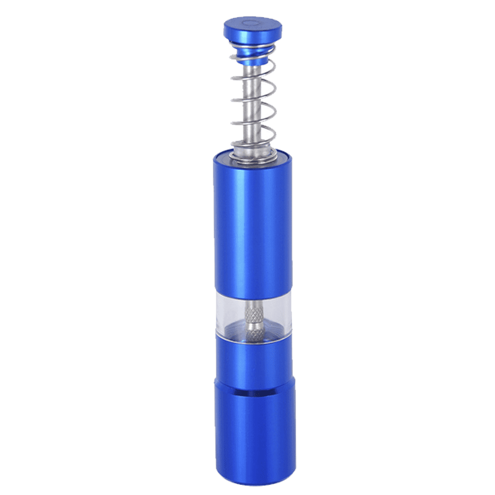Grind Pepper Mill, , Modern Thumb Button Grinder, One-Handed Operation ...
