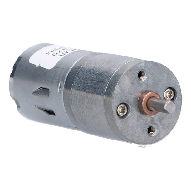 Motor eléctrico de CC, motor de CC JGA25‑370 Motor de CC de tornillo ...