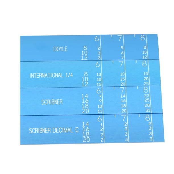 LogRite LSSC36 Scribner Decimal C Log Scale Log Rule - Walmart.com