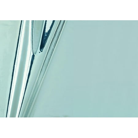 dc-fix Glossy Silver Premium Self Adhesive Décor Film 17" x 59 ...
