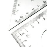 Uxcell Triangle Ruler Square Set 30/60, 45/90 Degrees 17cm/18cm ...