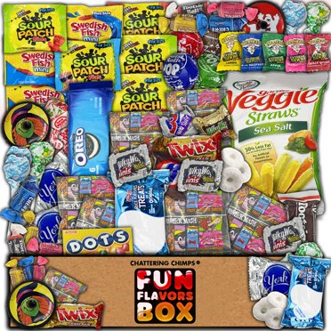 Fun Flavors Box Mexican Cinco de Mayo Candy Snack Variety Pack Mix Gift ...