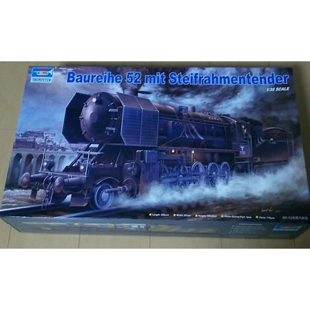 Trumpeter 1/35 WWII German BR52 Kriegslocomotive Armored Steam ...