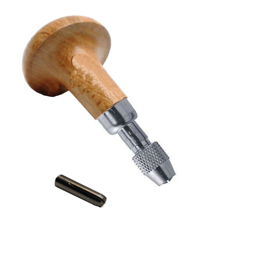 Graver Chuck Mushroom Wooden Handle Millgrain Reamer Broaches Pin Vise ...