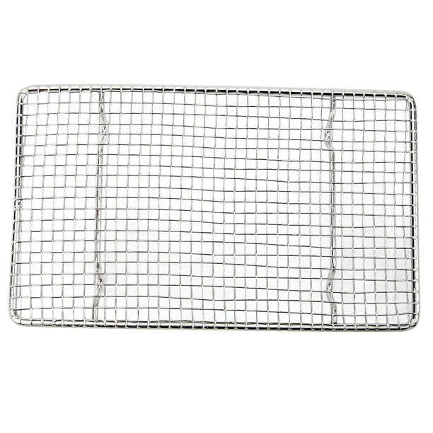 Grill Mesh Rack, Professional Rectangular Grill Grate Stainless Steel ...