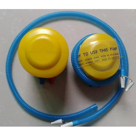 Swimming pool inflatable pump air pump balloon 4" 500cc swim ring ...