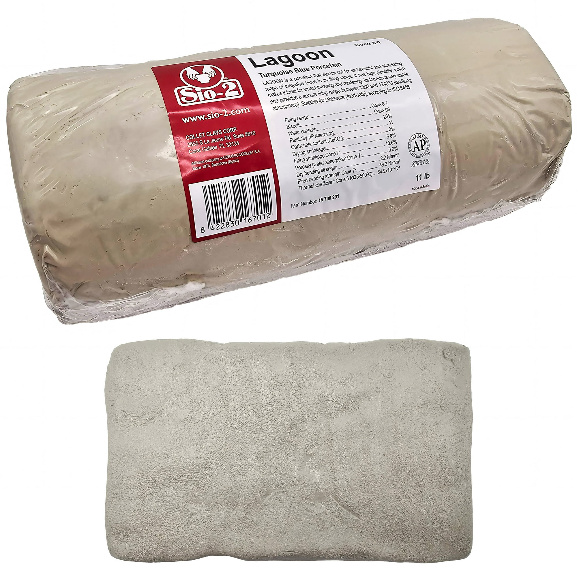 Click here for Sio-2 Lagoon Turquoise Porcelain Ceramic Pottery C... prices