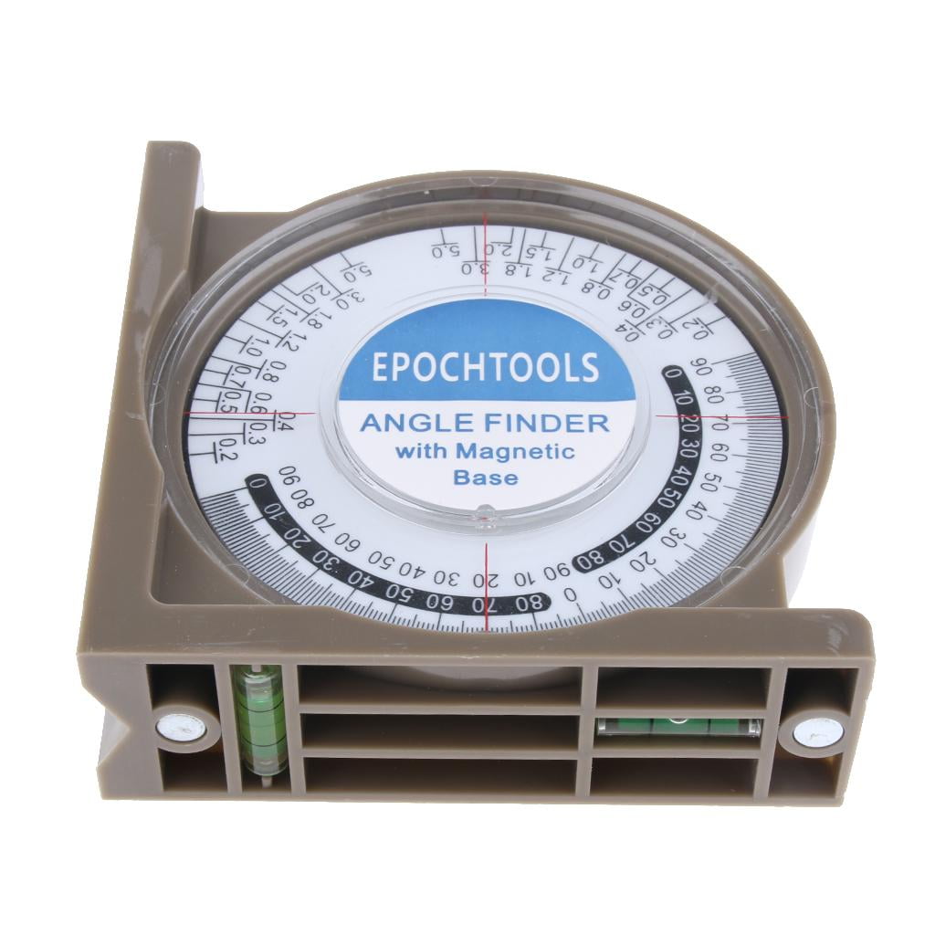 0 Degrees Angle Tilt Angle Inclinometer High-Visibility Indictor ...