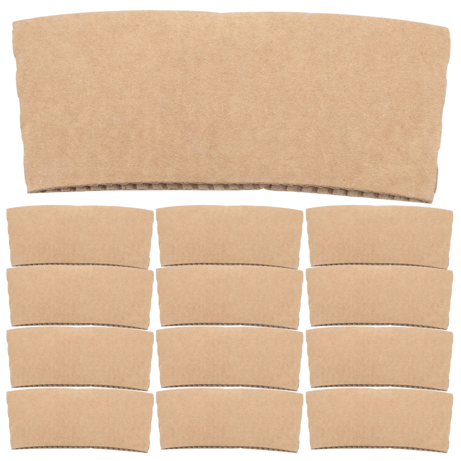 Click here for Etereauty 100pcs Kraft Paper Coffee Cup Sleeves Co... prices