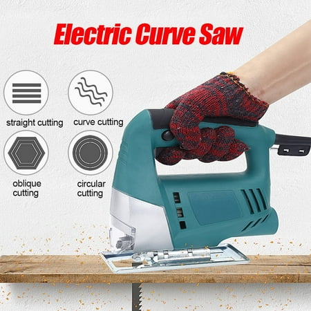 550W Adjustable Jig Saw Electric Curve Saw Cutting Machine 220V Compact ...