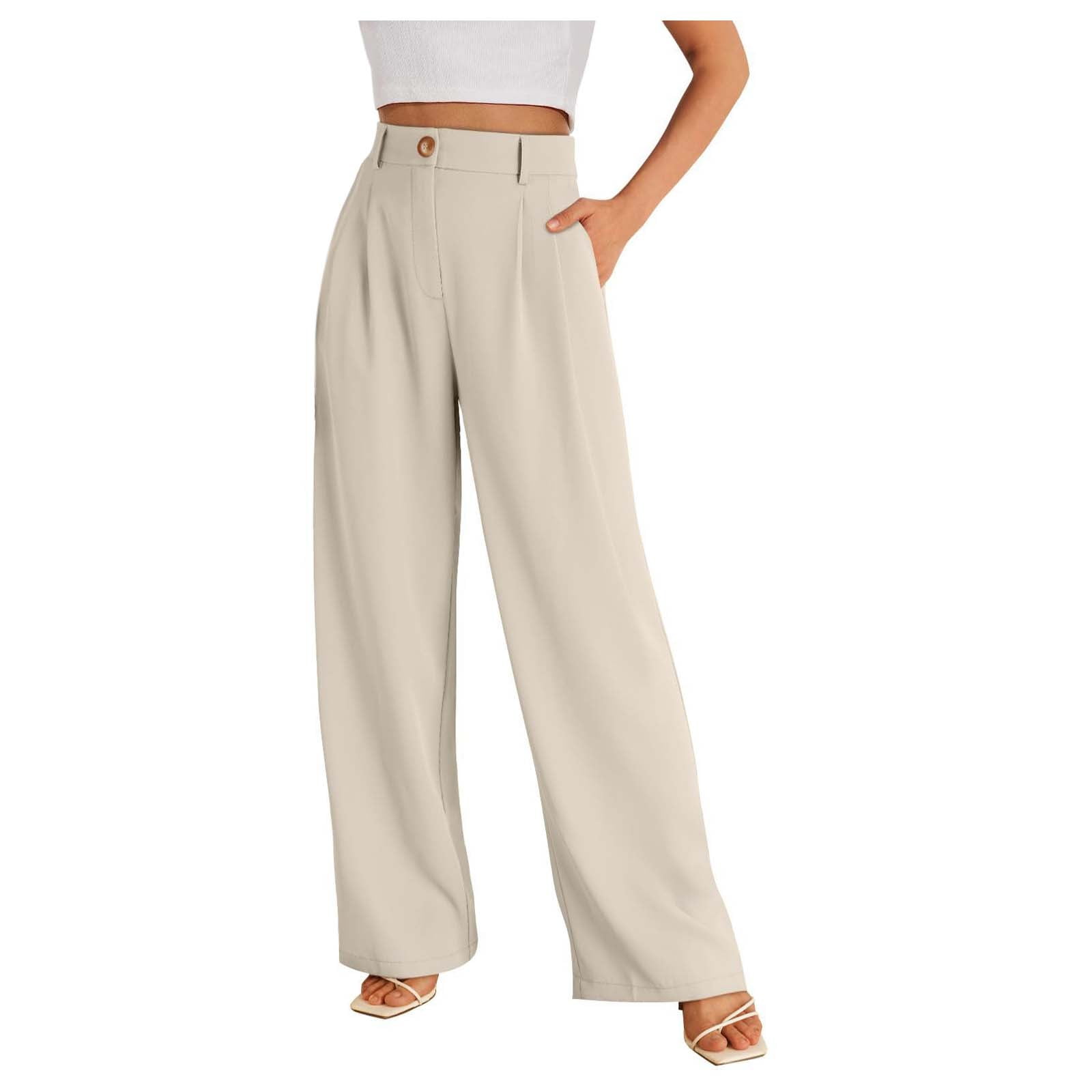 Click here for Bmisegm Womens High Waisted Wide Leg Dress Pants... prices