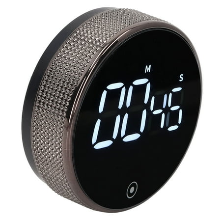 LED Countdown Timer, Rotating Black Continuous Light Function Kitchen ...