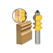 Large Elegant Picture Frame Molding Router Bit - 1/2" Shank - Yonico ...