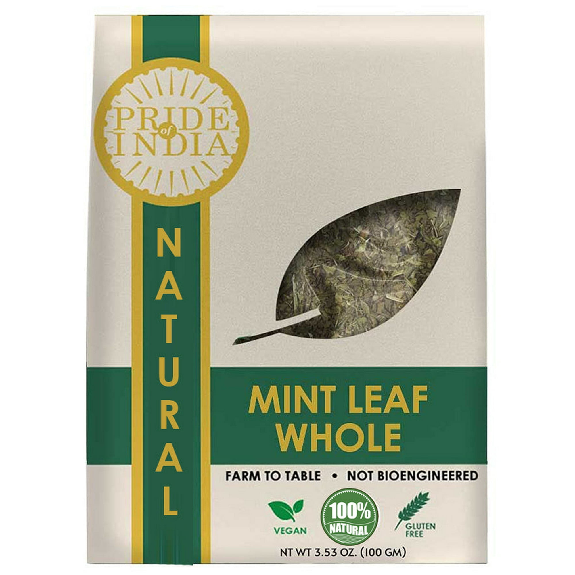 Click here for Pride Of India - Mint Leaf Whole - Cut & Sifted Fo... prices
