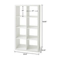 Free Shipping! Better Homes & Gardens 8-Cube Storage Organizer, White ...