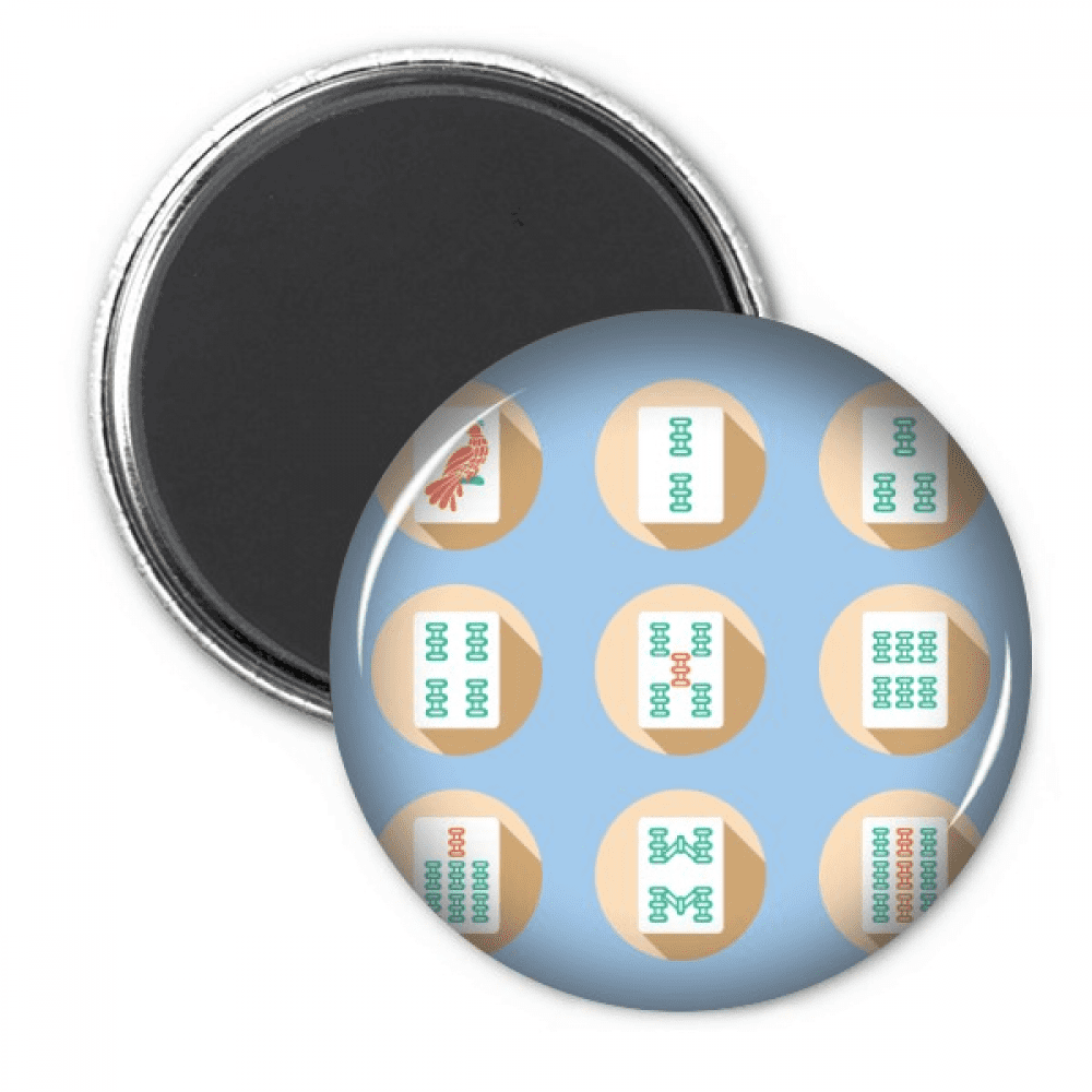 Flush Mahjong Slot Game Art Deco Fashion Refrigerator Magnet Sticker ...