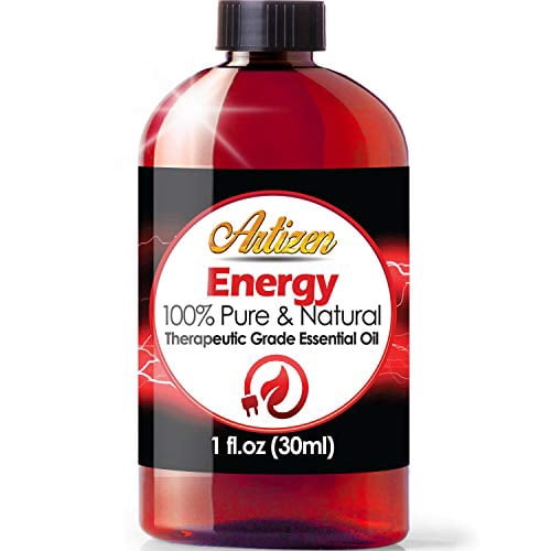 Artizen Energy Blend Essential Oil (100% PURE & NATURAL - UNDILUTED ...
