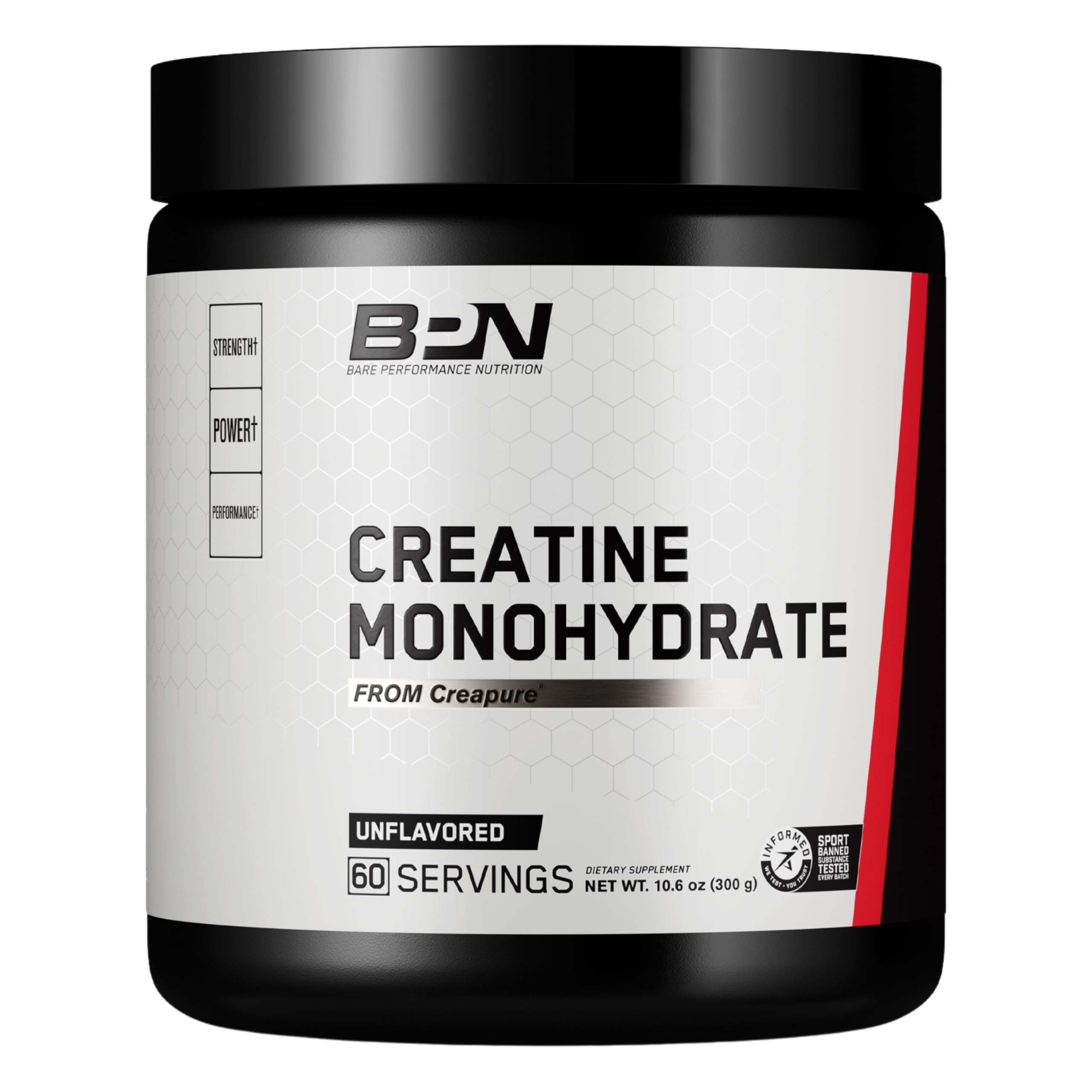 BARE PERFORMANCE NUTRITION, BPN Pure Creatine Monohydrate by Creapure ...