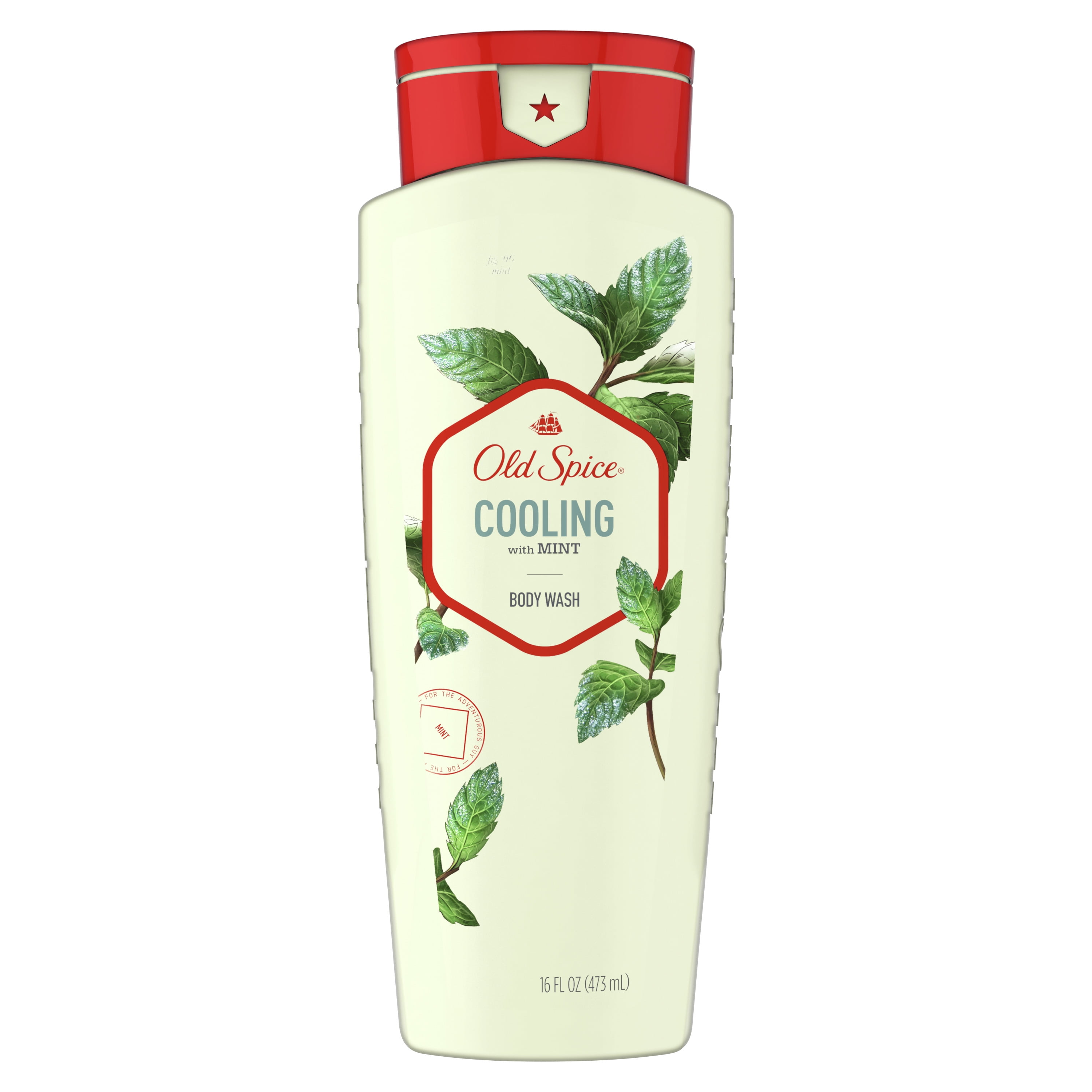 Old Spice Body Wash for Men Invigorate with Cooling Mint 16 fl oz ...