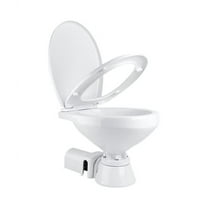 Seaflo 12V Deluxe Flush Fresh Water Electric Marine Toilet Boating Head ...