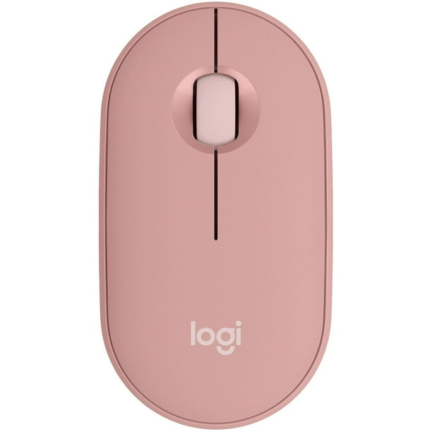 Mouse Inalambrico LOGITECH PEBBLE M350s Bluetooth 4000DPI Rosa Logitech ...