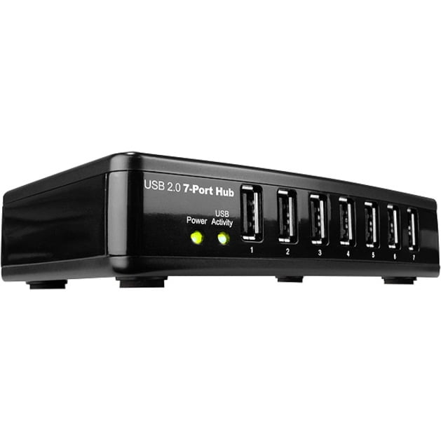 Rosewill RHUB-300 USB 2.0 Hub 7-Port HUB With Power Adapter - Walmart ...