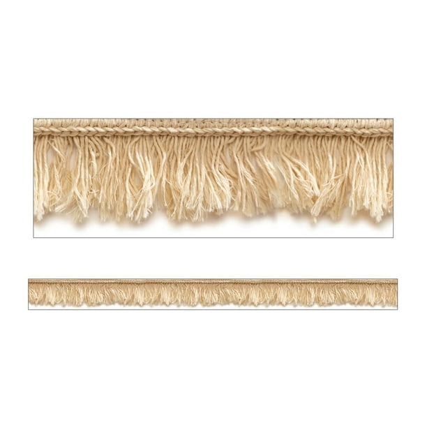 Schoolgirl Style Simply Boho Fringe Straight Bulletin Board Borders (12 ...