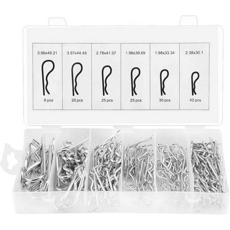150 pieces R-clips retaining pins, spring cotter pins Spring cotter pin ...