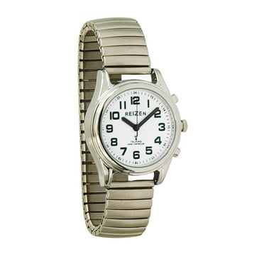 Ladies Gold-Tone One Button Talking Watch - Walmart.com