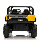 Joyracer 24V Ride on Toys with Remote Control, 4WD 2 Seater Ride on ...