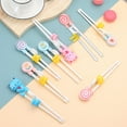 Training Chopsticks Ergonomic Cartoon Easy to Clean Fun Effective ...