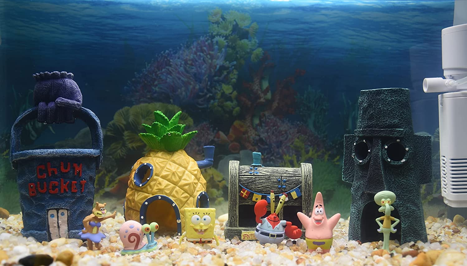 Spongebob Themed Fish Tank