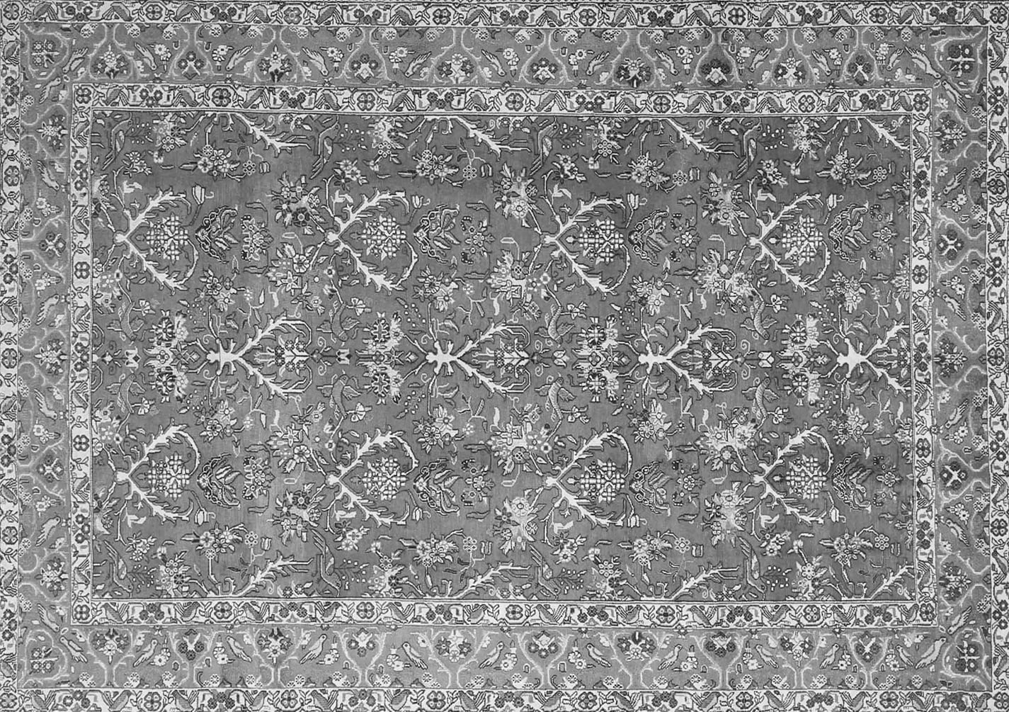 Ahgly Company Indoor Rectangle Persian Gray Traditional Area Rugs, 8' x ...