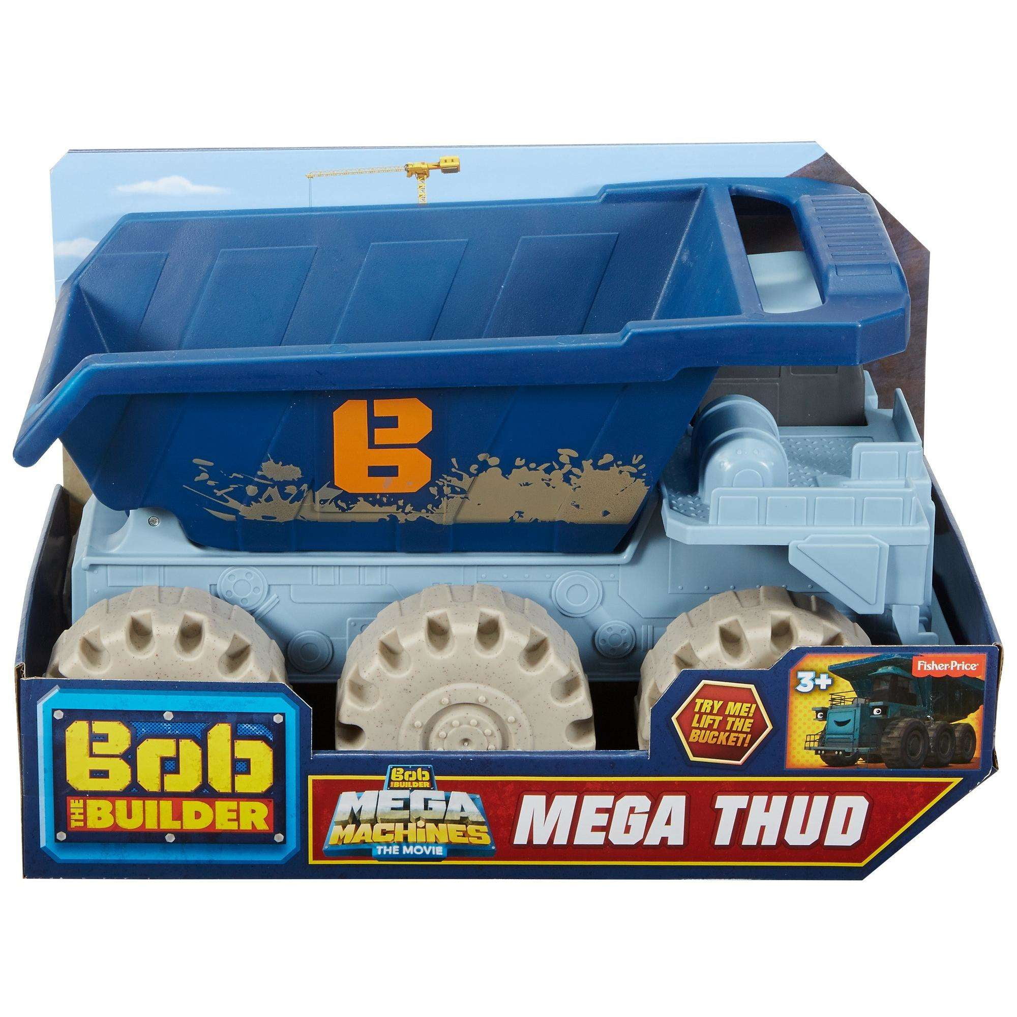 Play Vehicles Mega Machines Mega Thud Vehicle Fisher Price FDC05 Fisher ...