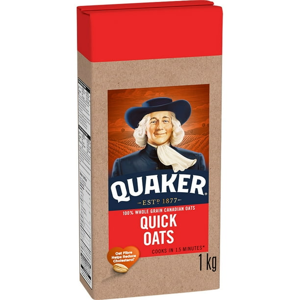 Quaker Quick Oats, 1kg - Walmart.ca