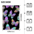 Butterflies with Gorgeous Color Notebook Detachable Coil Notebook Diary ...