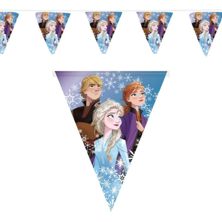 Frozen Happy Birthday Banner