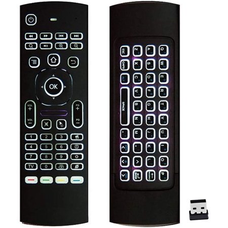 2.4 Backlit Air Mou Remote, Wireless Keyboard and Infrared Learning for ...
