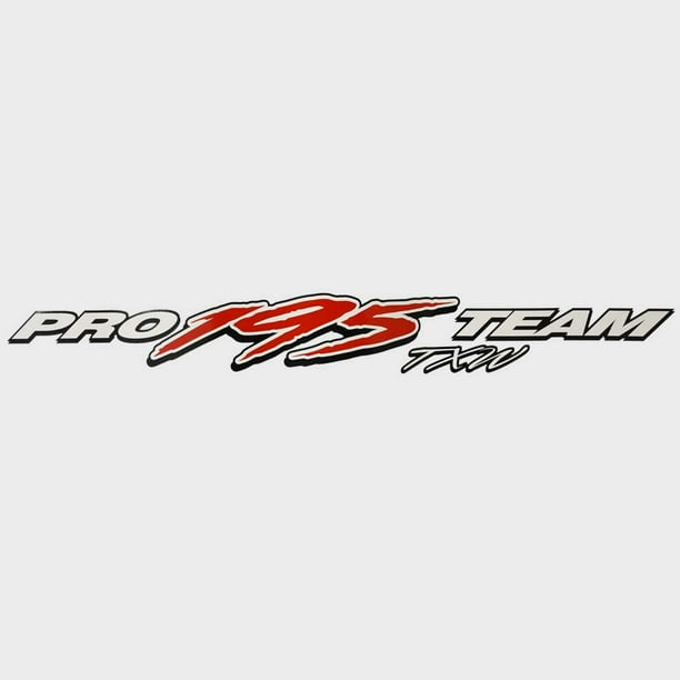 Tracker Boat Decal Sticker 185661 | 195 Pro Team TXW White Black Red ...