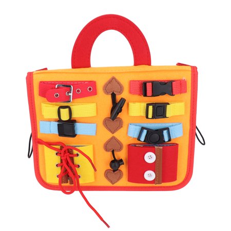 Toddler Busy Board, Felt Busy Board Safe Develop Life Skills Multi ...