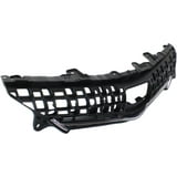 Grille Assembly Compatible With 2012-2014 Toyota Prius V Gray Shell and ...